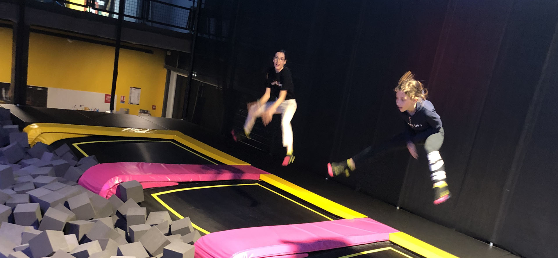 Le plus grand trampoline park de l'ouest - Nantes - Accueil - Trampoline 44