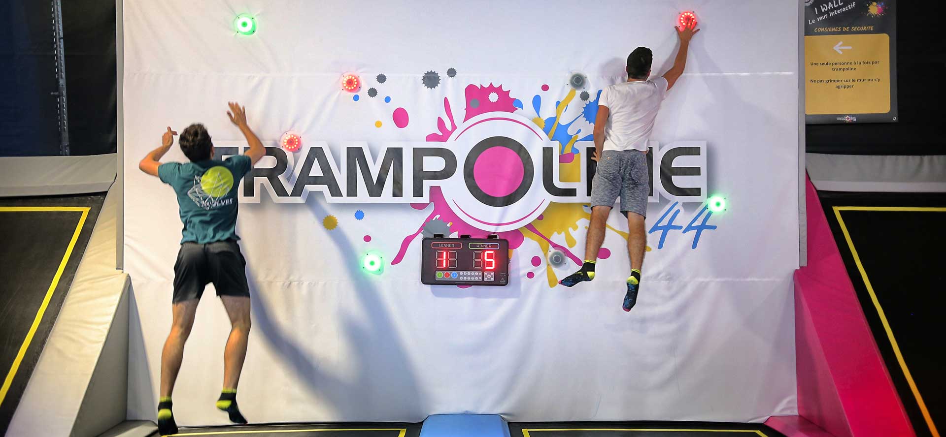 Trampoline44 Saint-Seb Le plus grand trampoline park de l'ouest ...