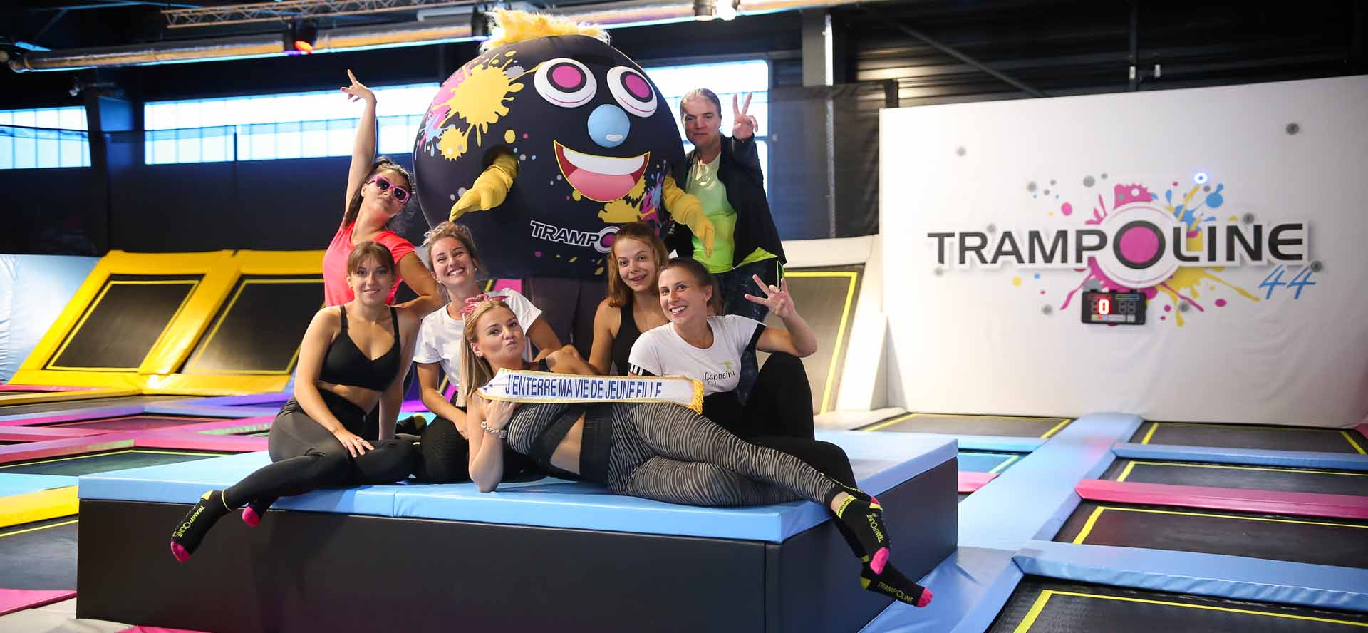 Trampoline44 Saint-Seb Le plus grand trampoline park de l'ouest ...